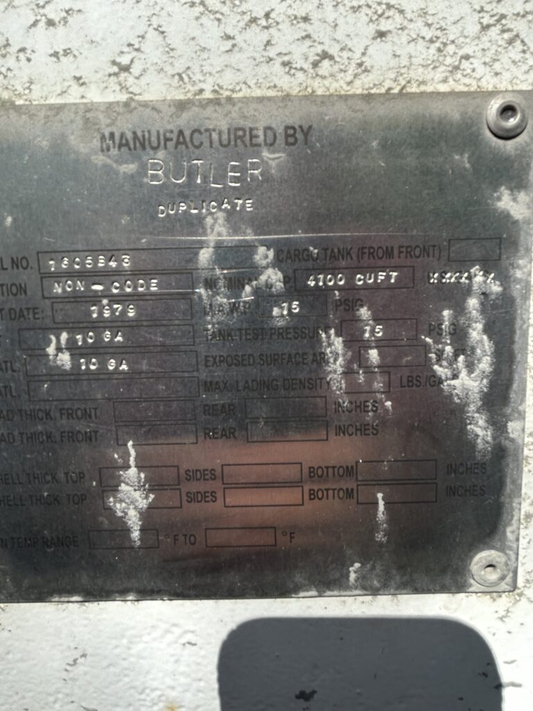 Butler 4100 Portable Storage Silo - ConcreteIron
