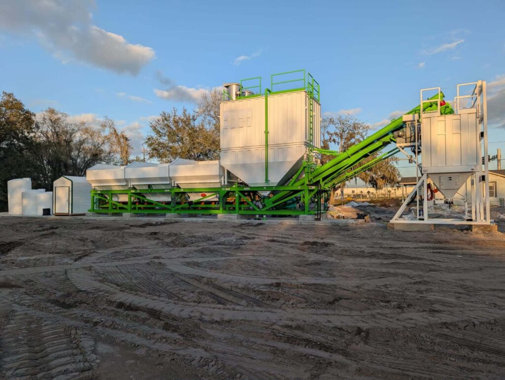 52 North MIX 1500 Skid-Mounted Portable Concrete Batch Plant – High ...