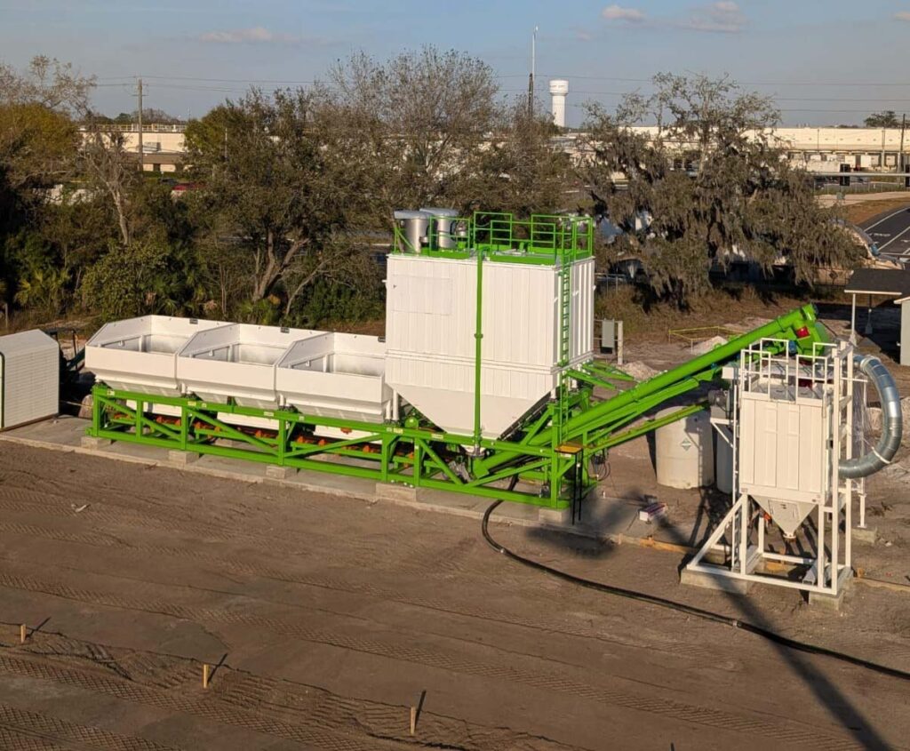52 North MIX 1500 Skid-Mounted Portable Concrete Batch Plant – High ...
