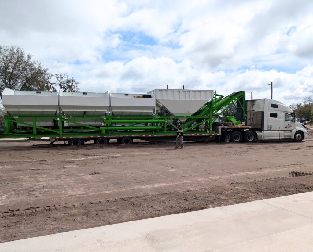 52 North MIX 1500 Skid-Mounted Portable Concrete Batch Plant – High ...